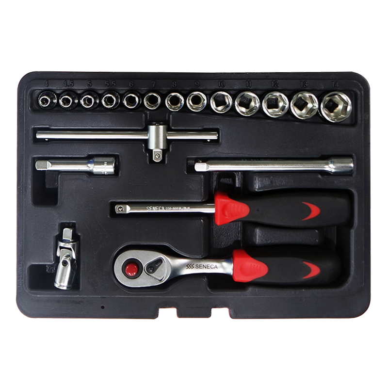 Socket Wrench Set/19PC 1/4DR. Socket Wrench Set-SENECA//SEPRO TOOLS CO.,LTD