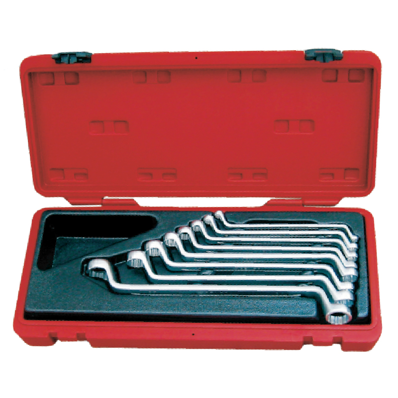 Wrench Set/8PC 75° Offset Ring Wrench Set-SENECA//SEPRO TOOLS CO.,LTD